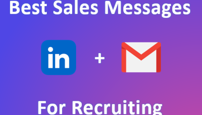 Les meilleurs messages de prospection pour les recruteurs